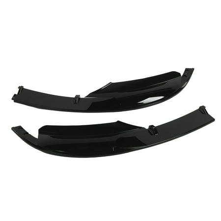 2Pcs Front Bumper Splitter ,Front Bumper Diffuser Front Chin Lip Body ...