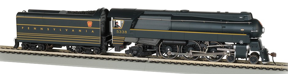HO Streamlined K4 4-6-2 Pacific Steam Loco PRR #5338/WOWSoun | Walmart ...