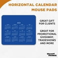 Horizontal Calendar Mouse Pads Set of 10, Bulk Pack - Great Gift for ...