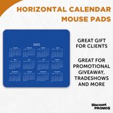 Horizontal Calendar Mouse Pads Set of 10, Bulk Pack - Great Gift for ...