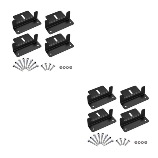 Youkk RV Solar Panel Mounting Z Brackets With Wench Solar Panel ...