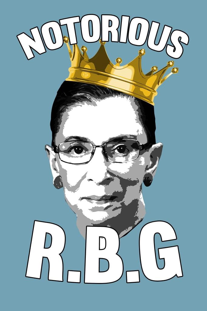 The Notorious RBG Ruth Bader Ginsburg R.B.G. Funny US History Supreme ...