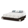 South Shore SoHo Storage Platform Bed with 2 Drawers, Multiple Sizes ...