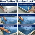 The Original USA Patented Zlumber Lock Sheet Holder - Secure Bed Sheets ...