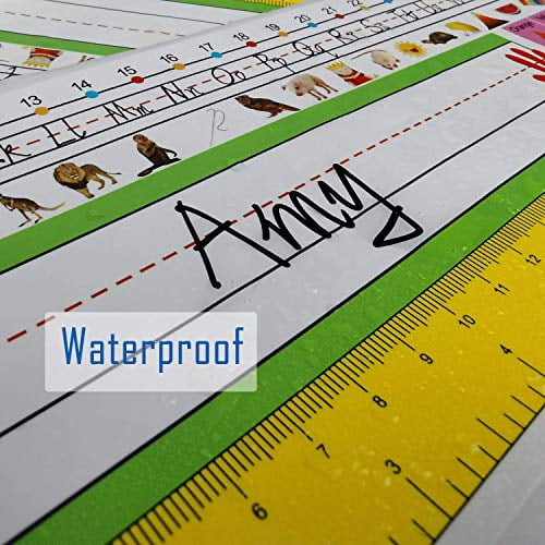 Kingovalley Name Plates for Desk, Colorful Traditional Manuscript ...