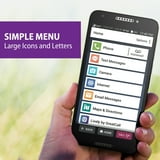 GreatCall Jitterbug Smart2 No-Contract Easy-to-Use 5.5" Smartphone for ...