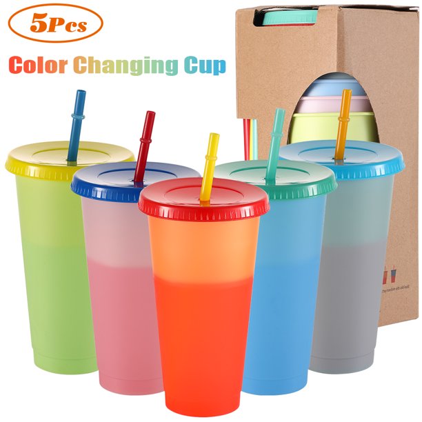24oz Color Changing Stadium Cup, Durable plastic cups, BPA FREE ...