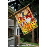Toland Home Garden Hello Fall Gnomes Fall Flag Double Sided 28x40 Inch ...