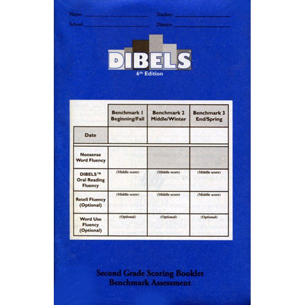 Dibels 6th Edition Second Grade Scoring Booklet Benchmark Assessment 25 dibels-6th-edition-second-grade-scoring-booklet-benchmark-assessment-25