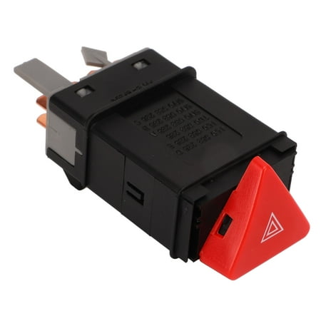 Emergency Indicator Light Switch, 6N0 953 235 Stable Performance Anti Aging Hazard Warning Light ...