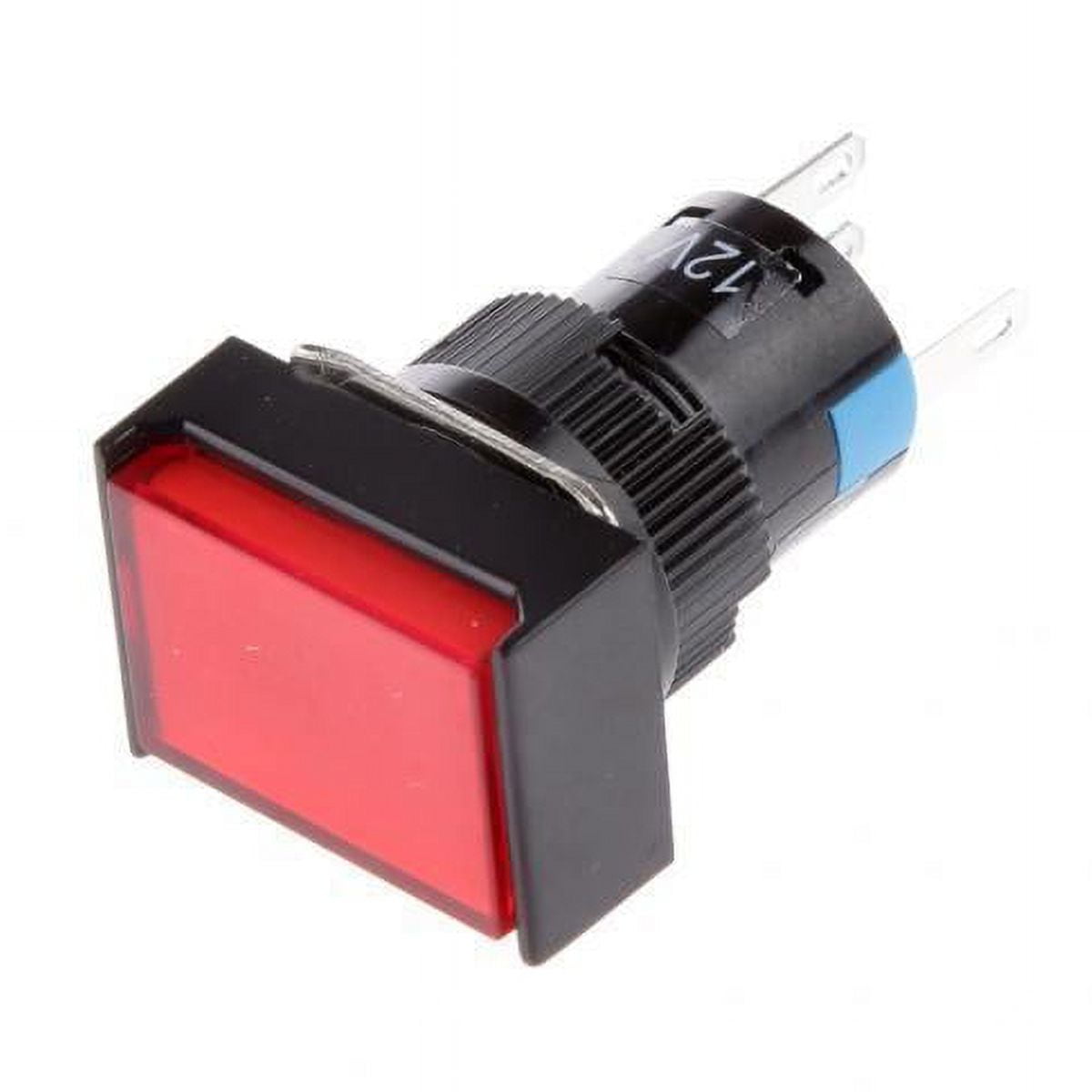 60xDC 12V Botón Pulsador Momentáneo Restablecimiento Automático ...