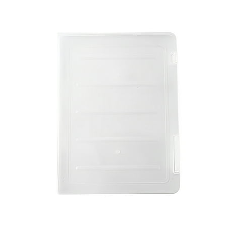 Unatoiry A4 File Box Slim Document Case Project Transparent Boxes ...