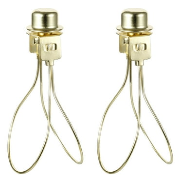 Clip On Lampshade Adapters - Includes Finials and Lampshade Levellers ...
