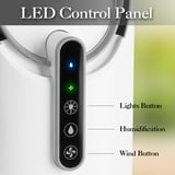 Better Homes & Gardens Bladeless Portable Misting Fan + Humidifier in ...