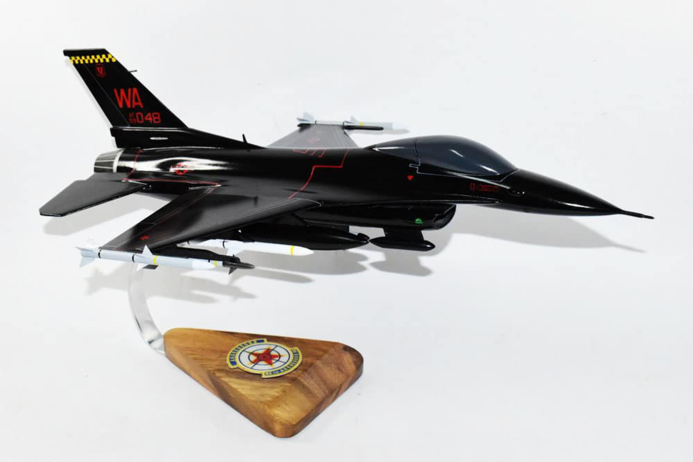 Lockheed Martin F-16 Fighting Falcon®, 64th Aggressor Squadron Wraith ...