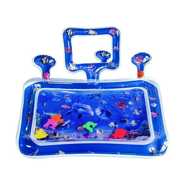 AMERTEER Inflatable Baby Water Mat Play Center for Infants and Toddlers ...