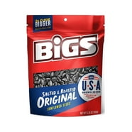 Bigs Fire-Roasted and Salted Sunflower Seeds, Shelled, 5.35 OZ - Pack ...