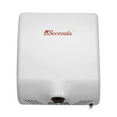 5Seconds™ Electric Hand Dryers for Bathrooms Commercial in 1000W, White ...