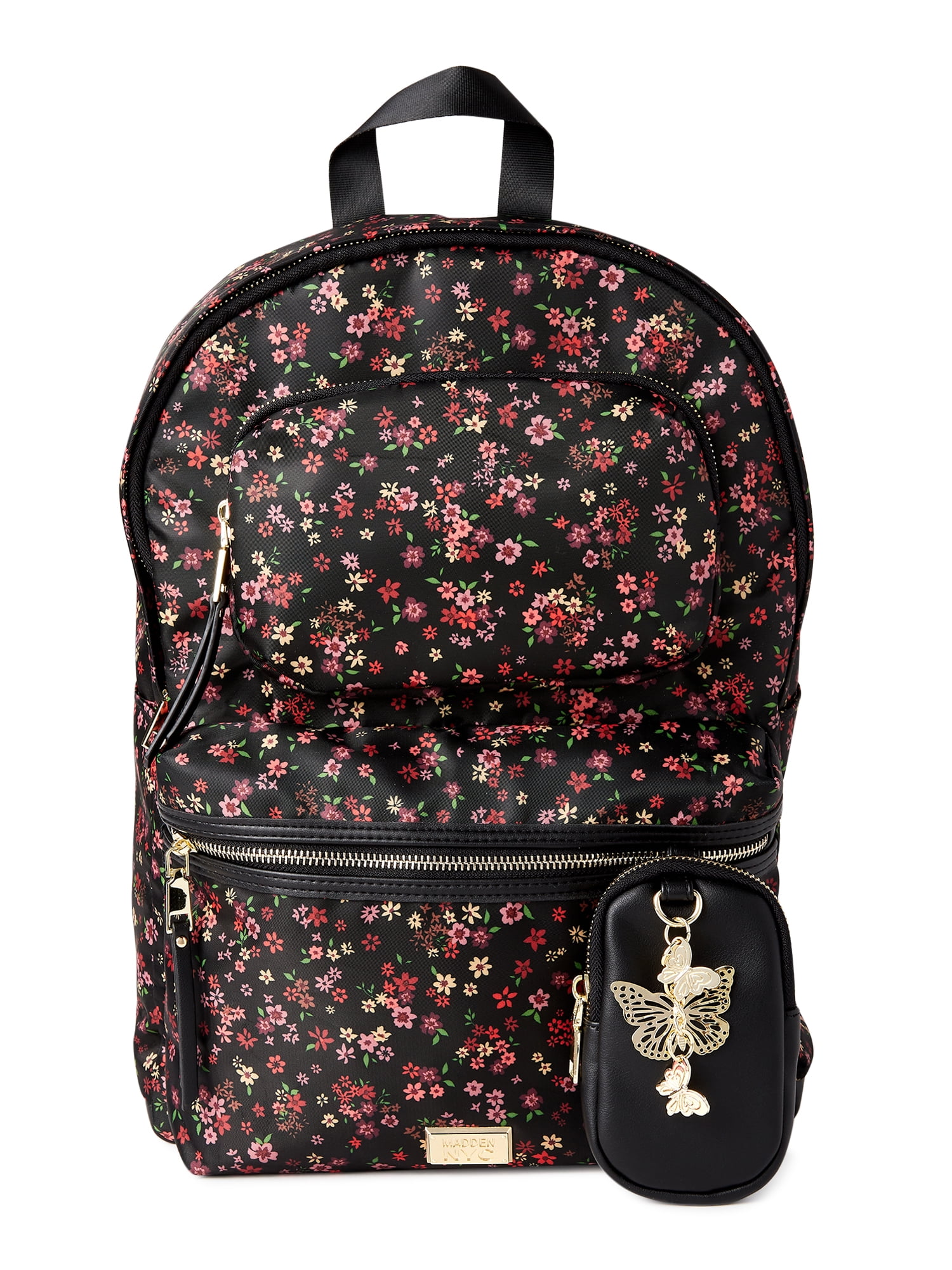 Madden NYC Girls Modular Zipper Backpack Ditsy Floral - Walmart.com