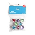 Rhinestone Plastic Rings, Way to Celebrate Party Favors - 8ct - Walmart.com