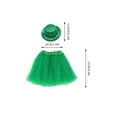 Carnival Porch Goose Outfit Set for 23 Inch White Goose, Green Sequin ...