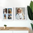 12x16 Picture Frame 5x7 Collage Picture Frame Displays Four 5x7 inch ...