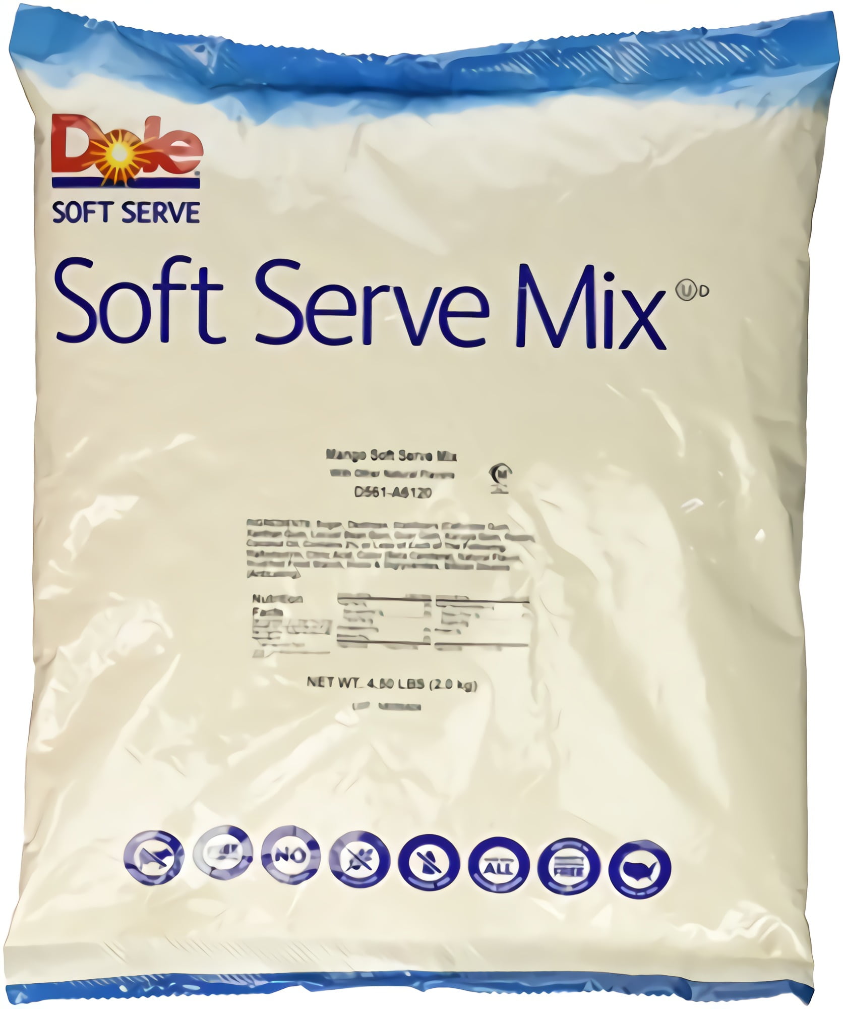 Dole Soft Serve Mix, Mango, 4.75 Pound - Walmart.com