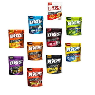 Sunflower Seeds Ultimate Variety Pack by BIGS and DAVID | 20 Unique ...