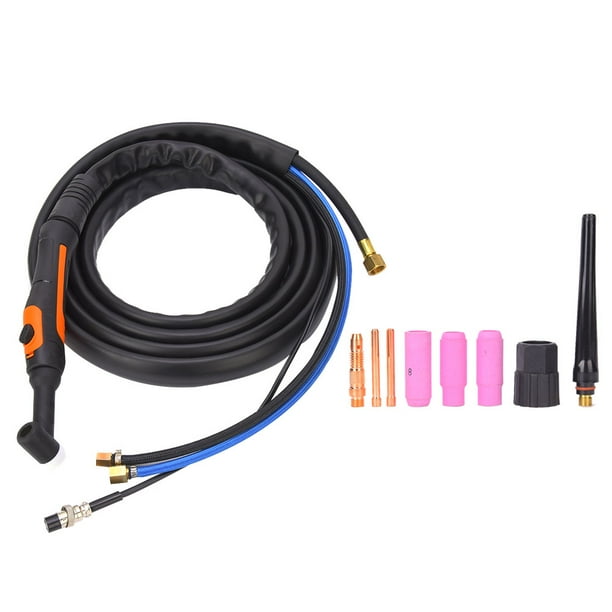 TIG/WP-18 Arc Welding Gun Kit Water-Cooled Ergonomic Gas-Electric ...