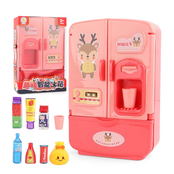 Kids Play House Refrigerator Toy Set With Eco-Friendly Abs Material And ...