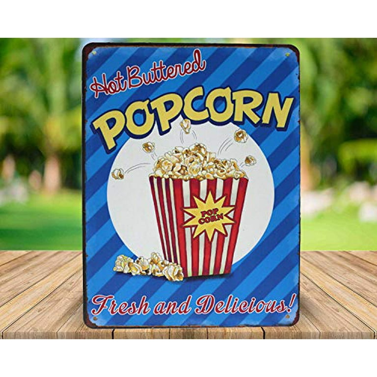 Vintage Popcorn Sign