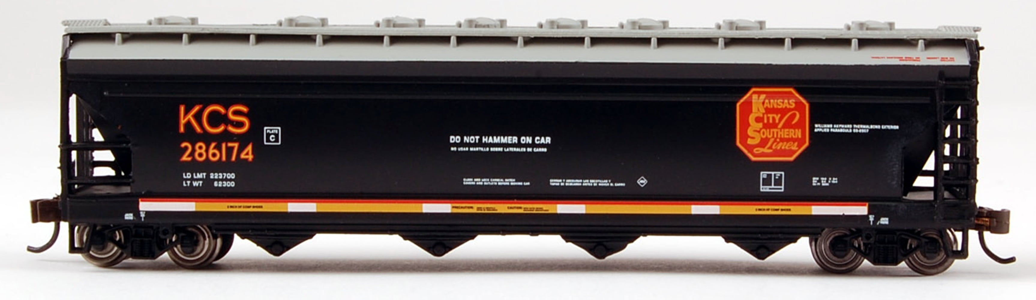 Bachmann N Scale Train Hopper Kcs 17553 - Walmart.com