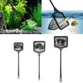 Functional Aquariums Square Fishing Net with Long Handle Fishing Gear ...