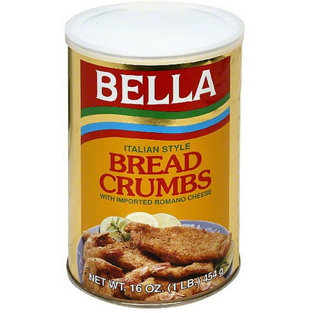 Bella Italian Style Bread Crumbs, 16 0z (Pack of 12) - Walmart.com