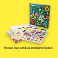 LEGO Combination Lock Diary - Botanical - Walmart Business Supplies