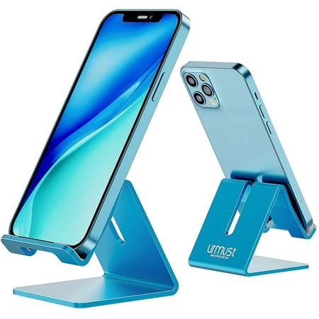 Desk Cell Phone Stand Holder Aluminum Phone Dock Cradle Compatible with ...
