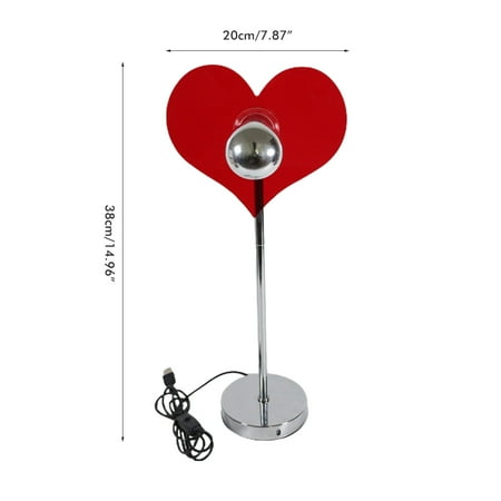 Love Heart Table Lamp Heart Shaped Led Ambient Light Led Projection ...