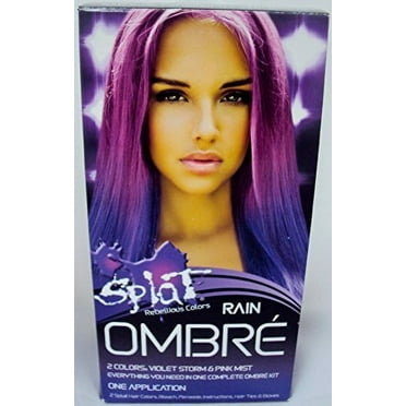 Splat Rebellious Colors Ocean Ombre Blue Crush and Turquoise Reef Hair ...