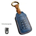Haimni Leather Car Remote Key Fob Cover Case For Isuzu Mu-X Mux Mu X D ...