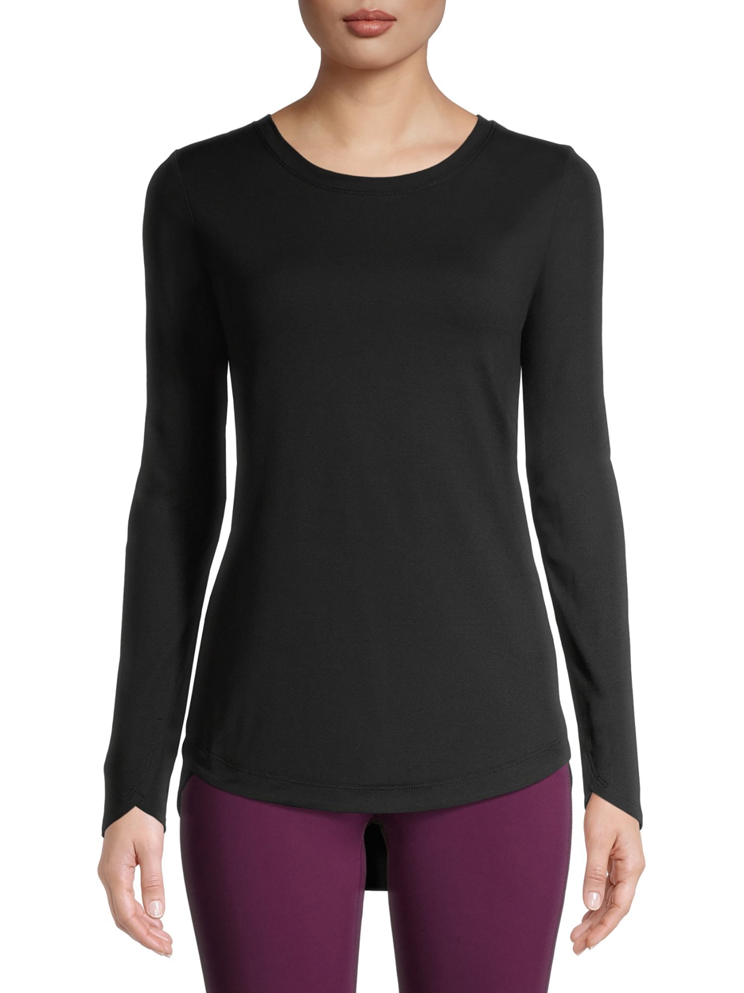 Avia Long Sleeve Tee - Walmart.com