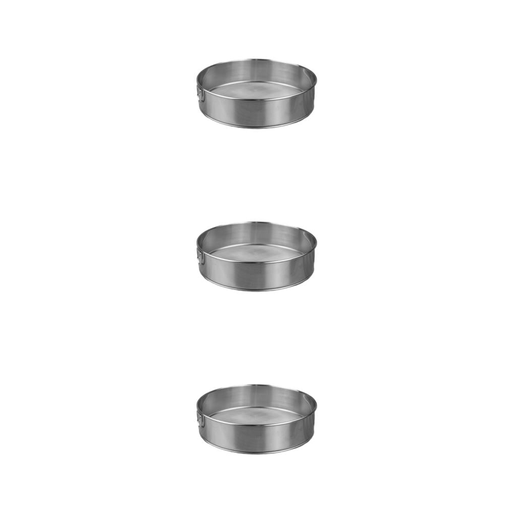 Wweixi Stainless Steel Flour Sifter For Easy Flour Straining Round ...