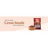 Hemani 100% Pure Garden Cress Seeds - Lepidium sativum - Halim Aliv ...