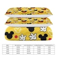 Cartoon Mouse Print Bedding 3 Piece Set Printing Duvet Cover And 2 ...