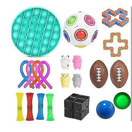 Sensory Fidget Toys Bundle Dna Stress Relief Balls With Fidget Hand ...