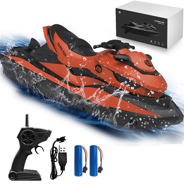 2022 New M5 Mini RC Boat 2.4G 50 Meters Remote Control Distance Summer ...