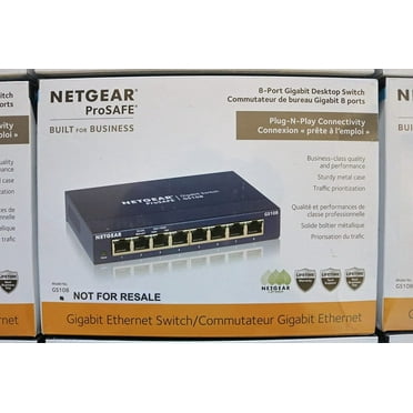 NETGEAR 5-Port Gigabit Ethernet Unmanaged Switch, White - Walmart.com