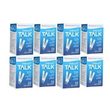 Embrace PRO Blood Glucose Test Strips, 50 ea - Walmart.com