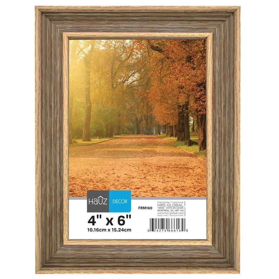 Click here for Hauz Frm160 Picture Frame 4x6  Brown 4 X 6 prices