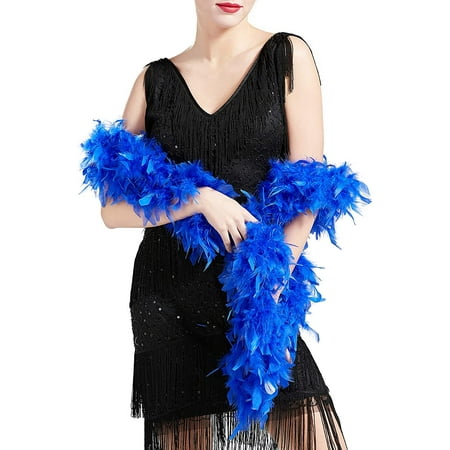 1920s Flapper Chandelle Feather Boa 20 Gatsby Feather Boa | Walmart Canada