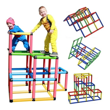 Funphix Wheelies - Buildable Play Structure Set with Wheels, Indoor and ...